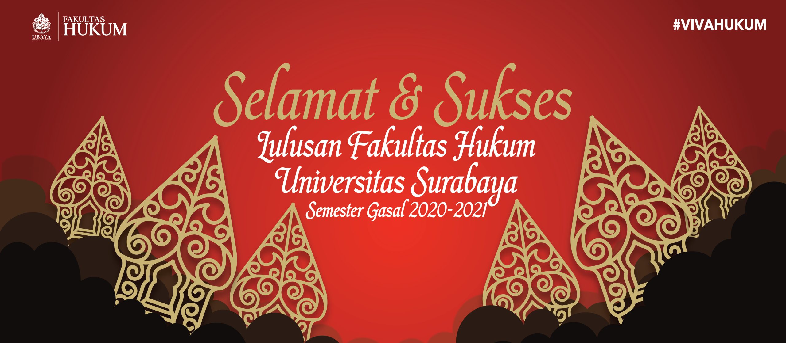 Yudisium Fakultas Hukum Ubaya Semester Gasal 2020-2021