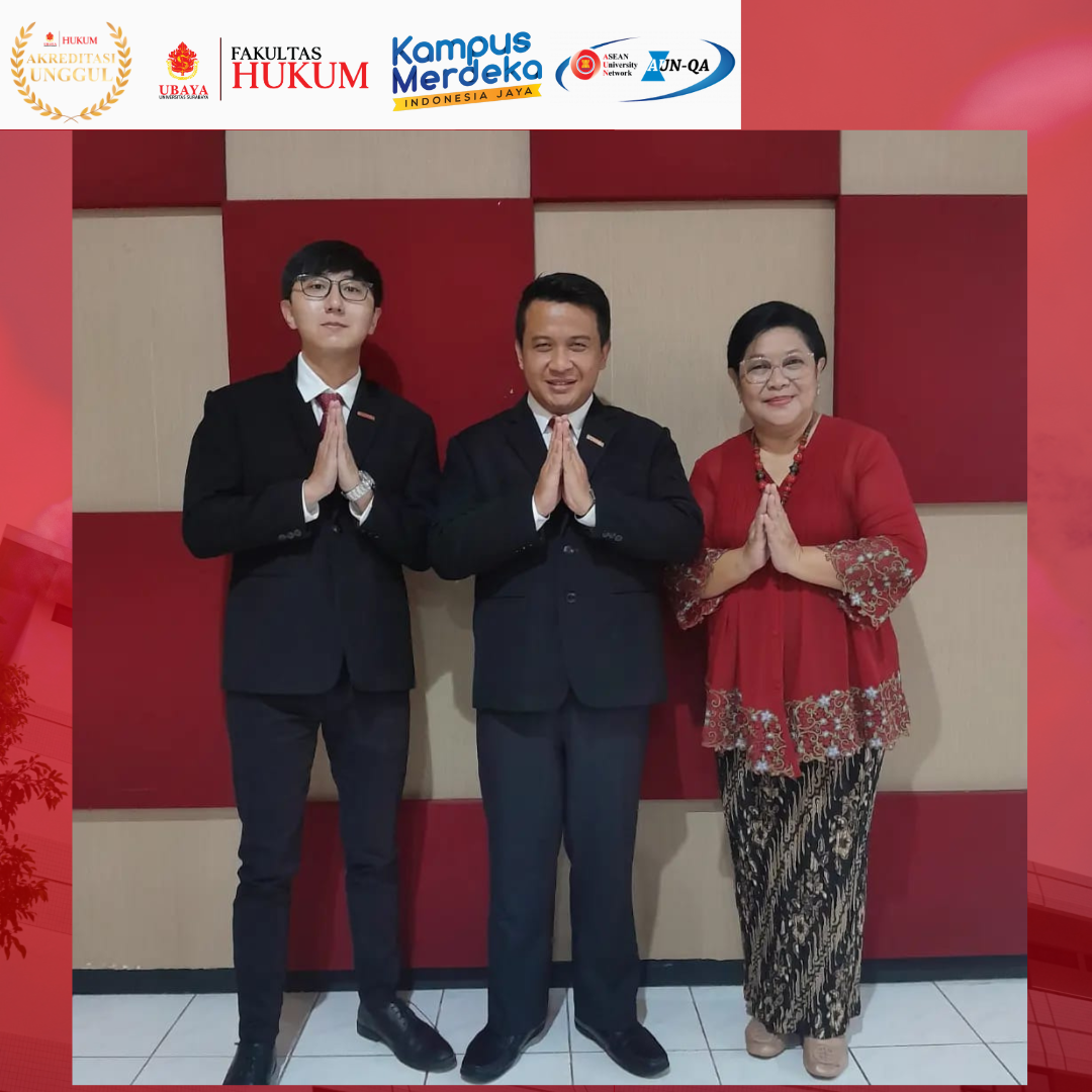 Dokumentasi Pelantikan Pimpinan FH Ubaya Periode 2023-2027