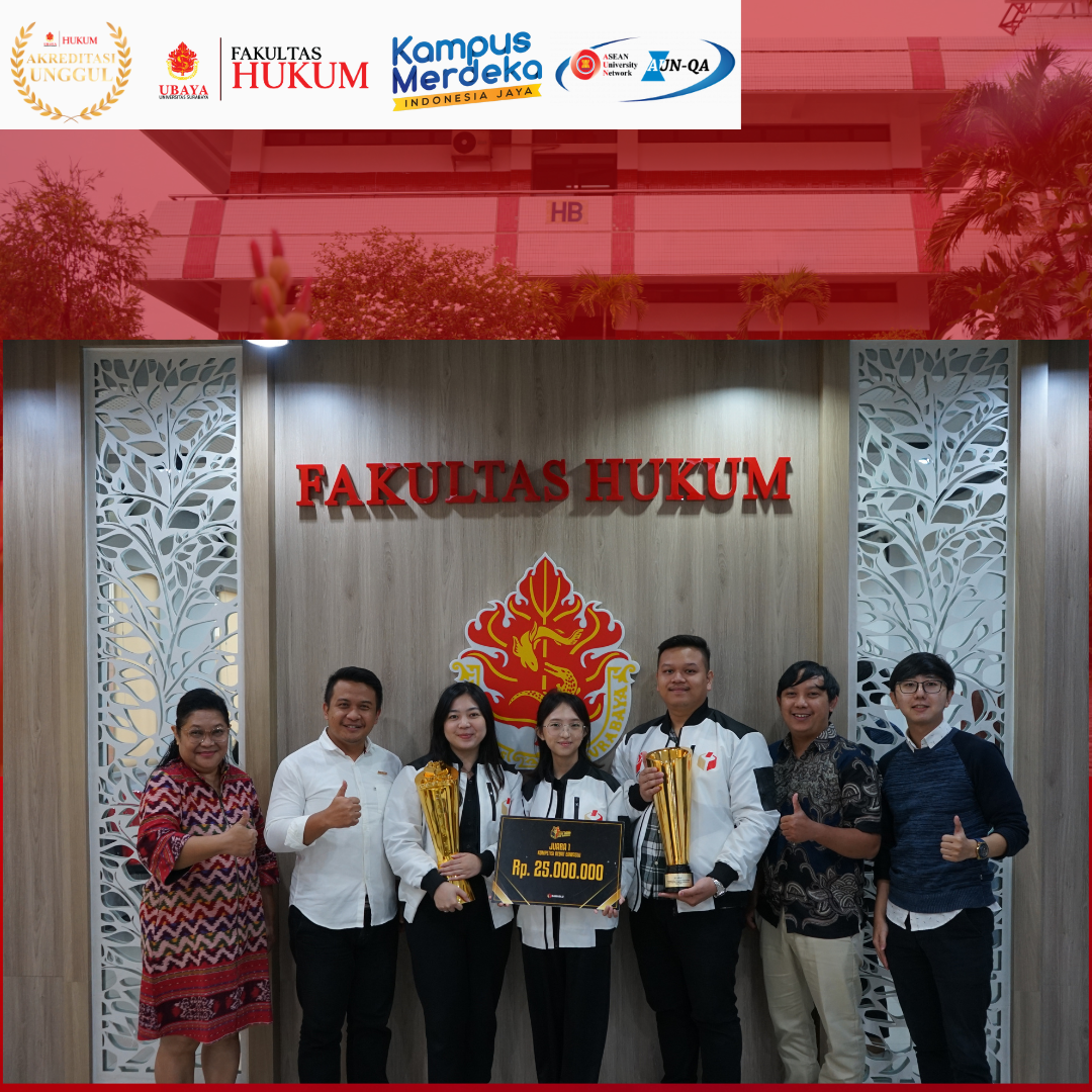 FH UBAYA Juara Kompetisi Debat Antarperguruan Tinggi 2023 yang Digelar ...